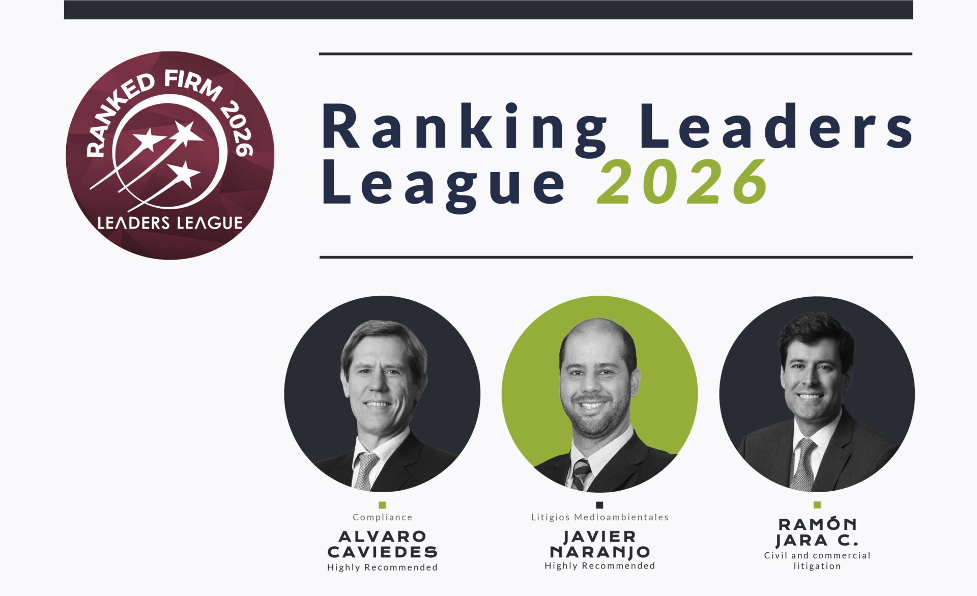 JDF en ranking Leaders League 2026 - JDF Jara del Favero